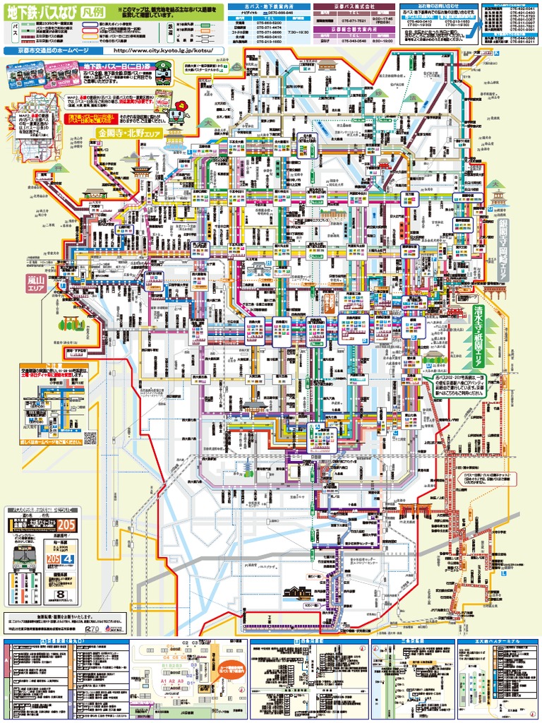 Kyoto Subway Map | PDF