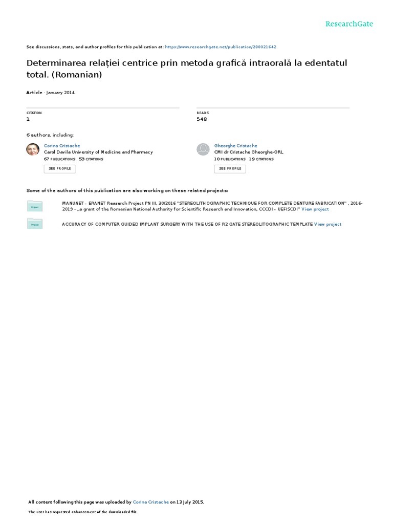 Centrofix Intreg Arc Gotic | PDF | Dental Anatomy | Health Sciences