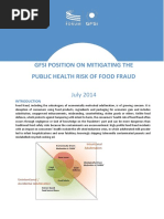 Food Fraud Mitigation Guidance FSSC 22000 V6 | PDF