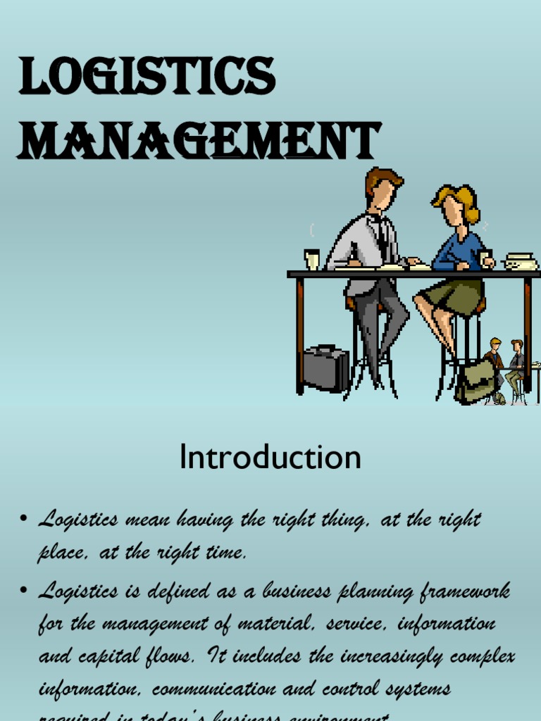 Logistics Management | PDF | Logistics | Supply Chain