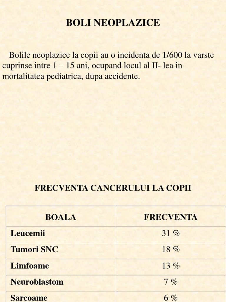 Curs Oncologie Studenti | PDF