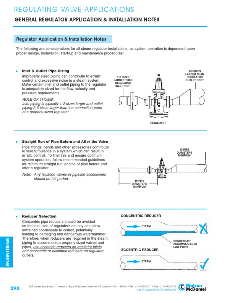 Pressure Regulating Valve Applications | PDF | Valve | Home Appliance