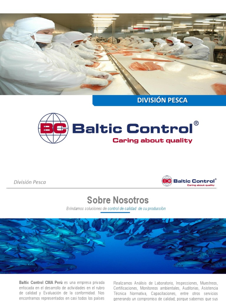 Baltic Control Brochure - Pesca | PDF | Calidad (comercial) | Business