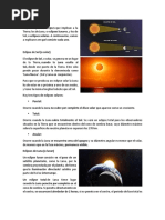 Mapa Conceptual Los Eclipses | PDF | Ciencia y matemáticas