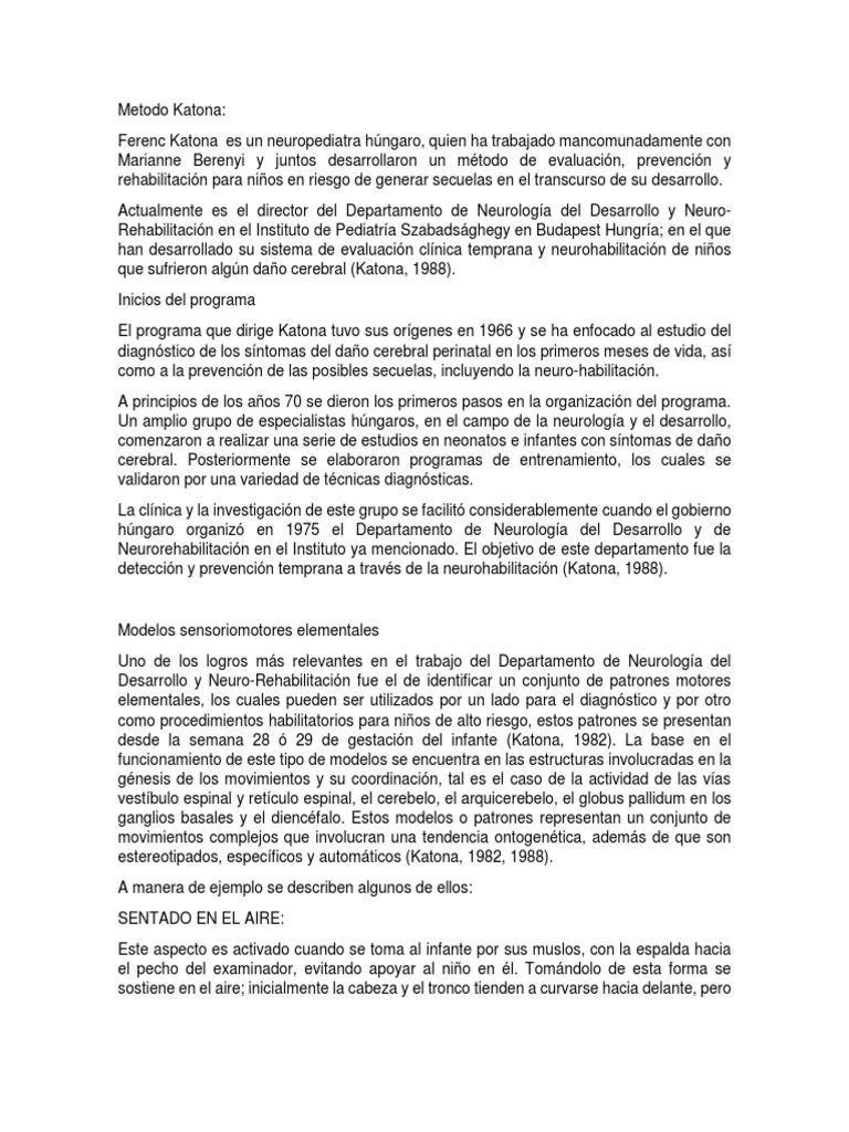 Katona | PDF | Neurología | Músculo