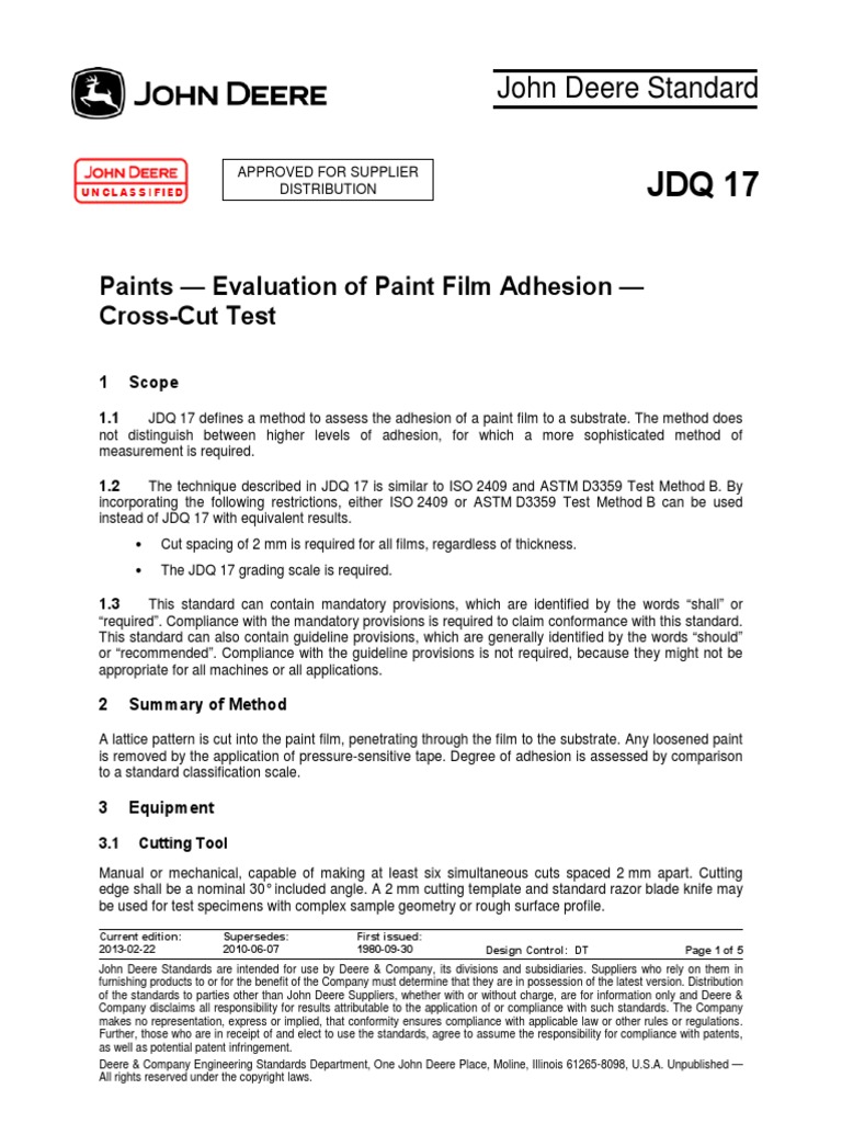 JDQ 17 | PDF | Adhesion | Paint