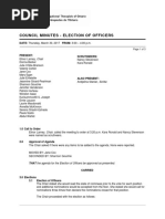 Sample Script For PTA Officer Elections | PDF | Elections | Political ...