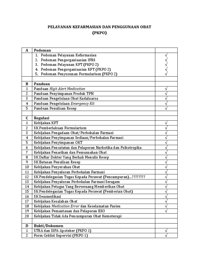 Pelayanan Kefarmasian Dan Penggunaan Obat | PDF | Pengembangan Diri