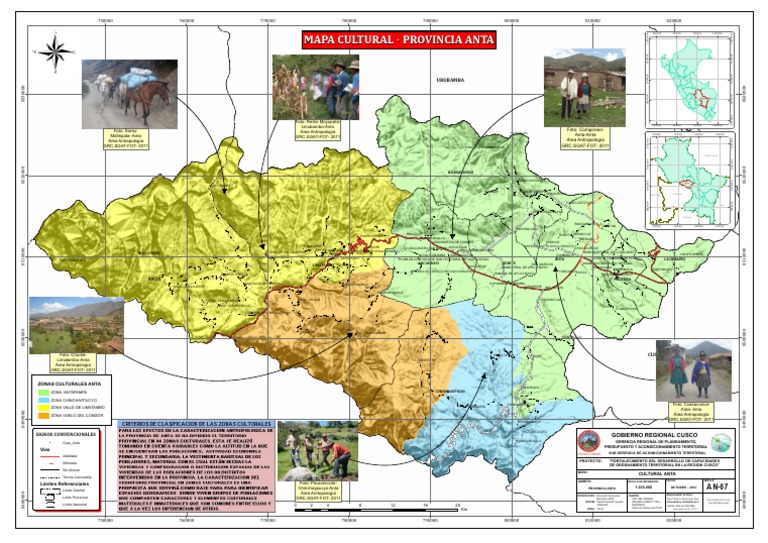 Mapa Cultural Anta | PDF | Geodesia | Perú