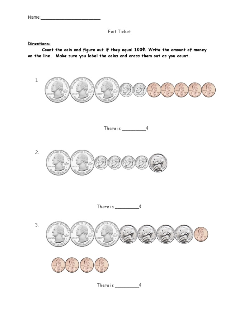 Lesson 2 Exit Ticket | PDF