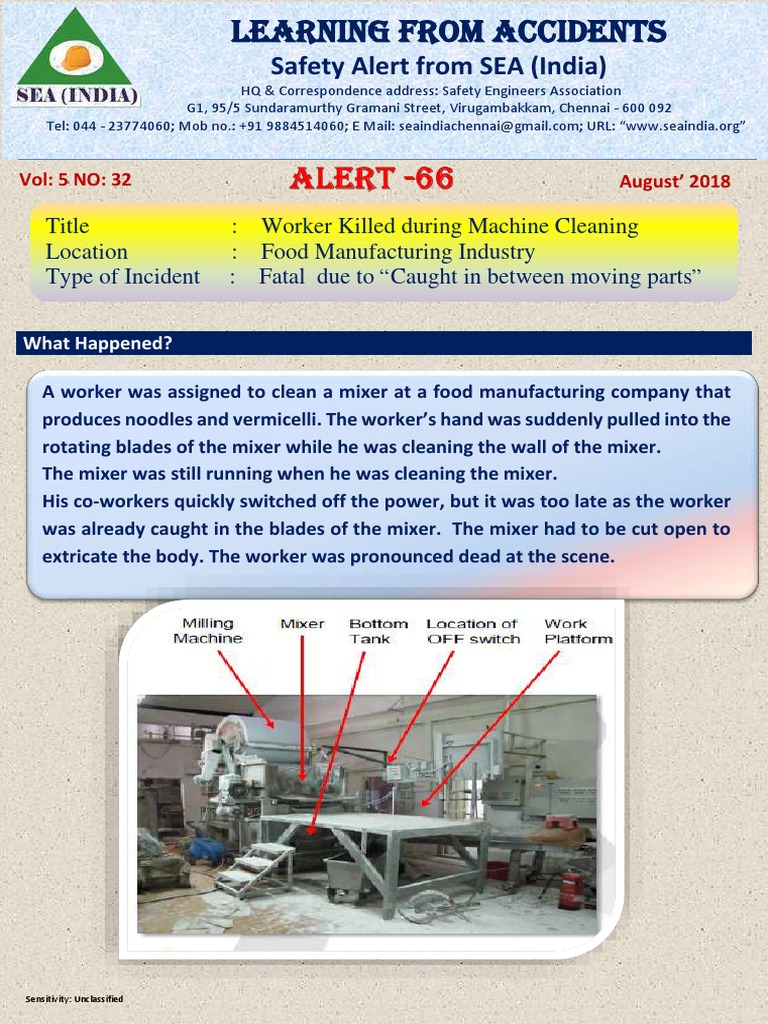 Safety Alert From SEA (India) | PDF | Switch | Safety