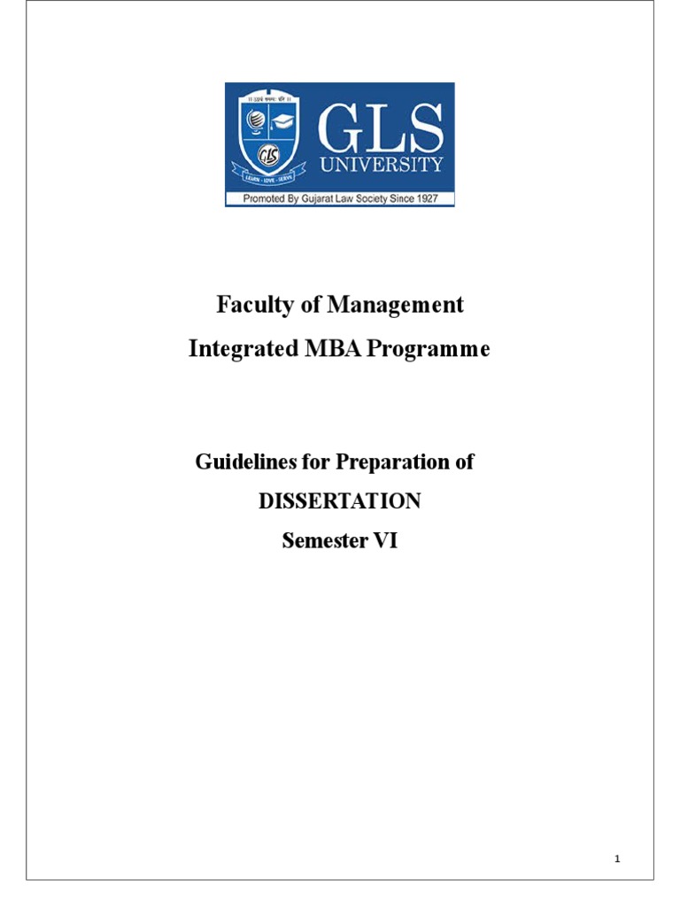 Dissertation Guidelines | PDF | Thesis | Data Analysis