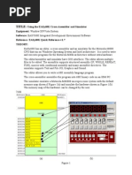 EASy68K Simulator Guide | PDF | Assembly Language | Computer Program