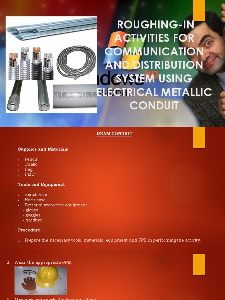 Roughing-In Activities For Communication and Distribution System | PDF ...