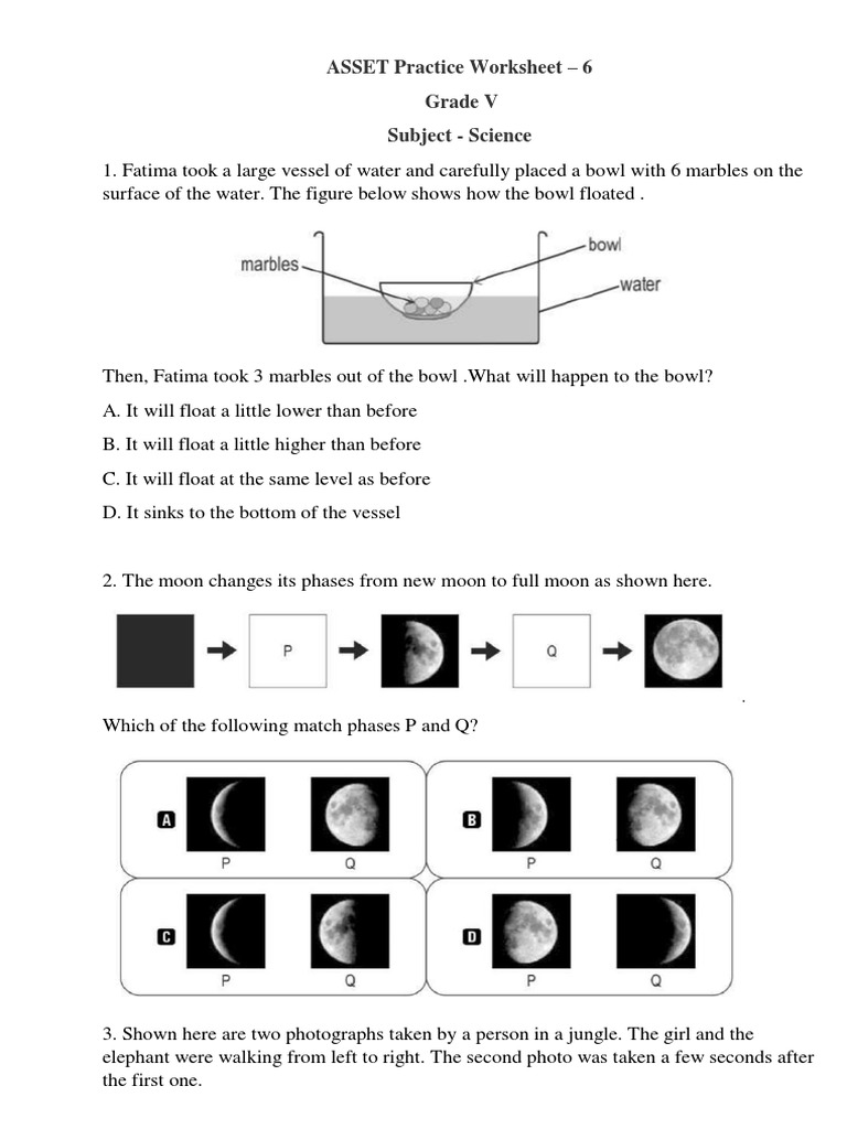 GR 5 - Asset Practice Ws - 6 | PDF | Seat Belt | Traffic Collision