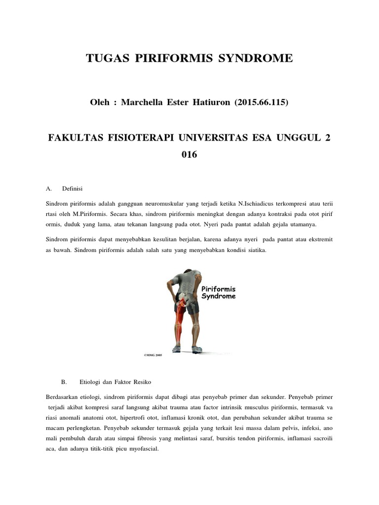 Piriformis Syndrome | PDF