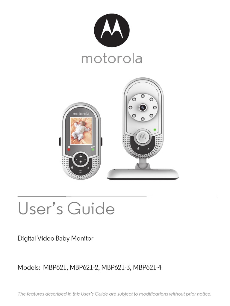 User's Guide: Digital Video Baby Monitor | PDF | Electromagnetic ...