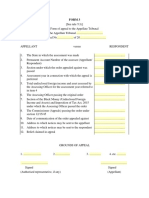 Form No. 36 ITAT | PDF | Taxes | Government Information
