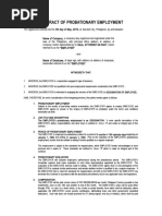 SAMPLE Training Bond Agreement | PDF