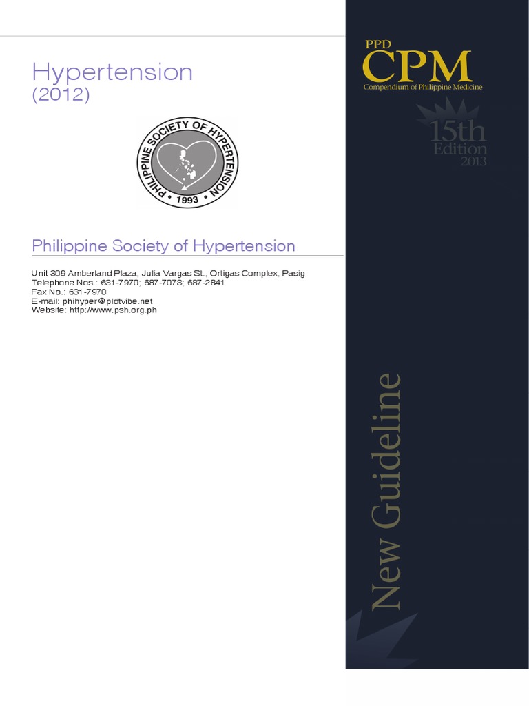 CPM15th HYPERTENSION (PSH) PDF | PDF | Hypertension | Blood Pressure