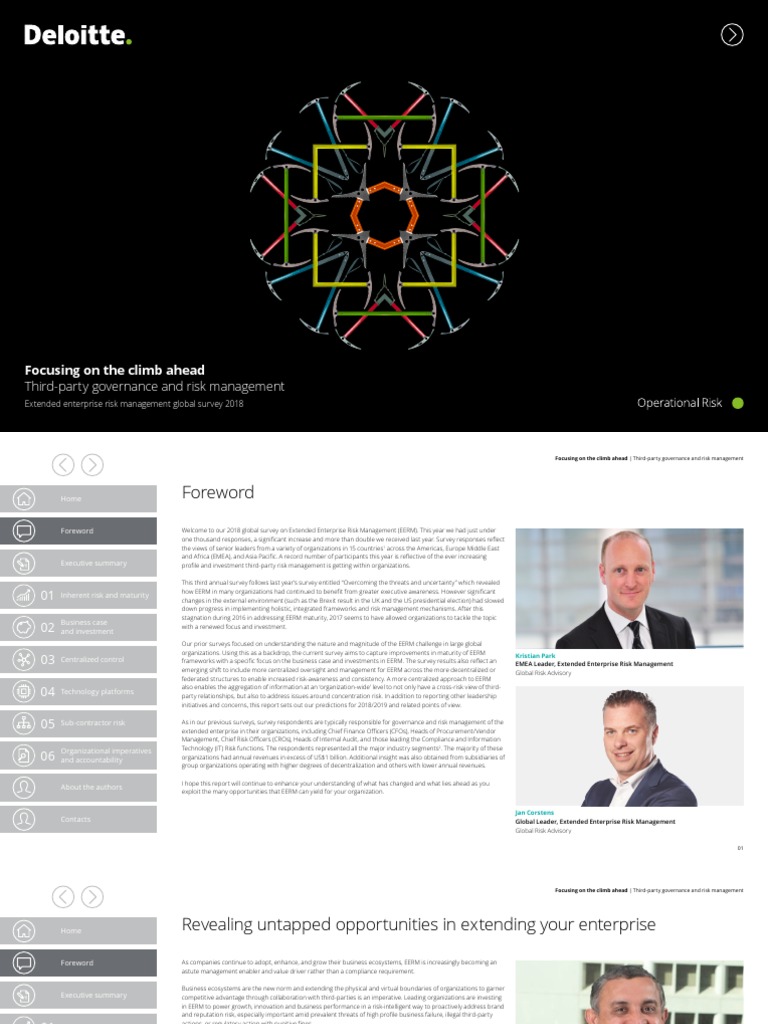 GX Ra Eerm Survey 2018 | PDF | Risk | Risk Management