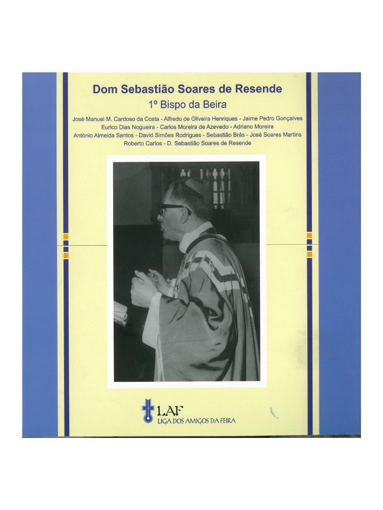 Dom Sebastiao Soares de Resende - Primeiro Bispo Da Beira | PDF | Portugal