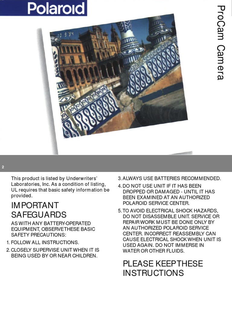 Pro Cam Manual | PDF | Autofocus | Camera