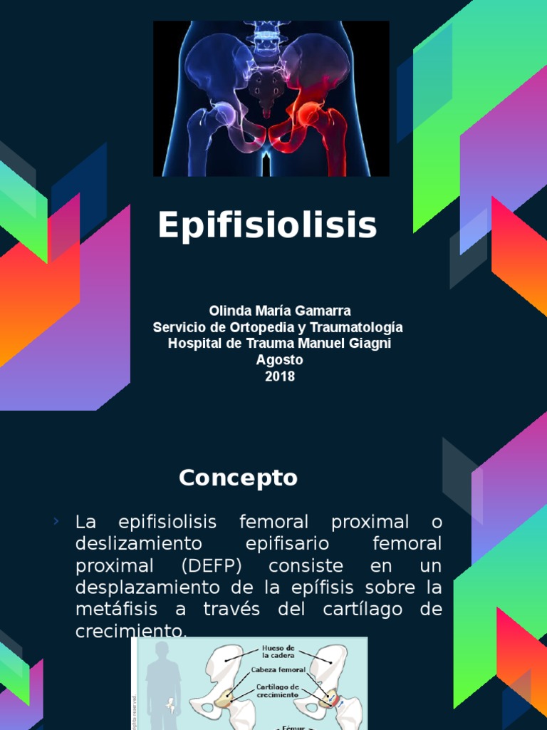 Epifisiolisis | PDF | Rodilla | Sistema musculoesquelético