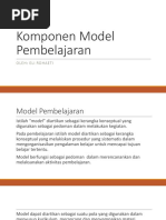 Sintak Model Pembelajaran | PDF