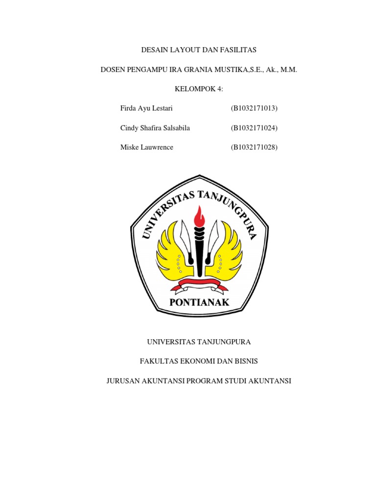 Makala Desain Fasilitas Dan Layout Kelompok 4 | PDF