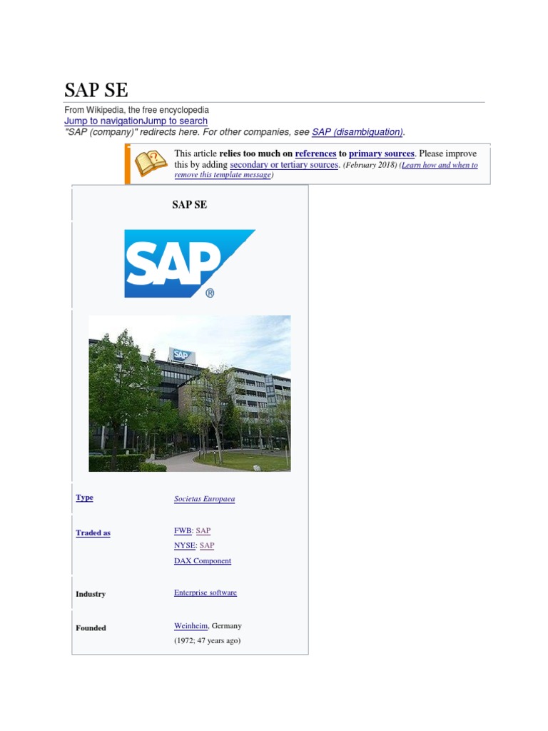 SAP FULL DOCument | PDF | Sap Se | Cloud Computing