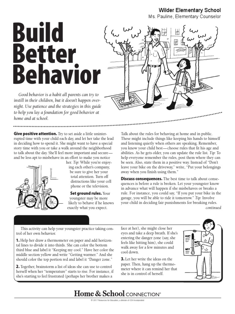 Newsletter Build Better Behavior | PDF