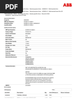 ABB 68569354 Sheet | PDF | Electric Power | Electronic Engineering