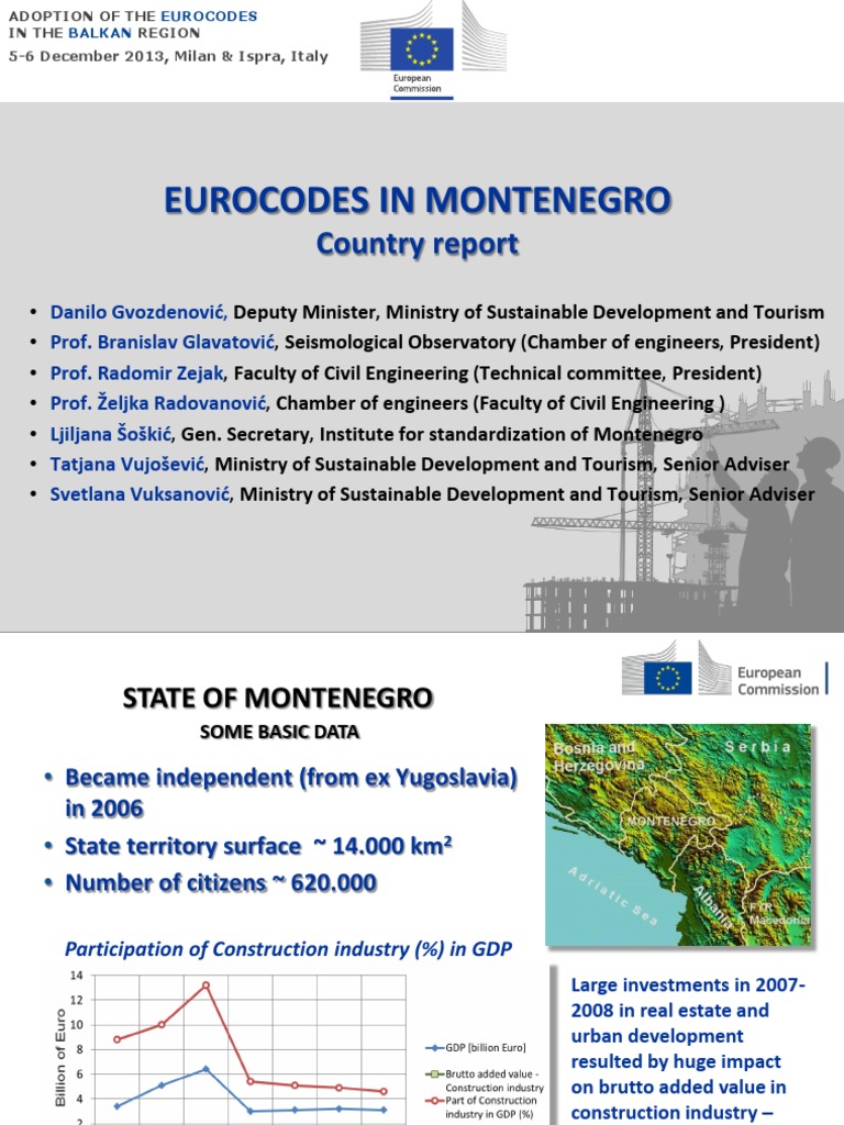 Eurocodes Adoption in Montenegro | PDF | Montenegro | Civil Engineering
