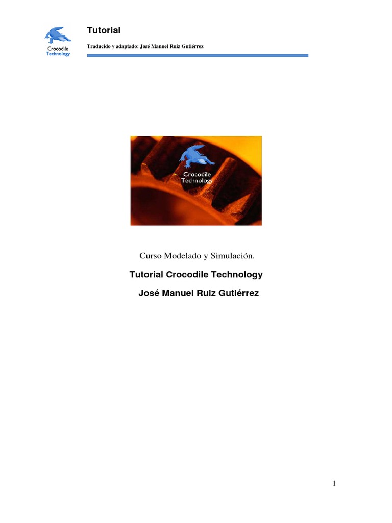Tutorial Crocodile Technology PDF | PDF | Point and Click | Animación