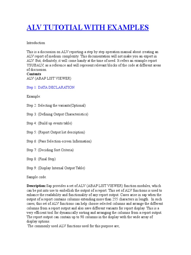 BC435 - Module Pool | PDF | Parameter (Computer Programming) | Subroutine BC435 - Module Pool | PDF | Parameter (Computer Programming) | Subroutine