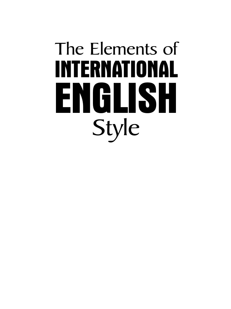 International English | PDF | Translations | Dictionary