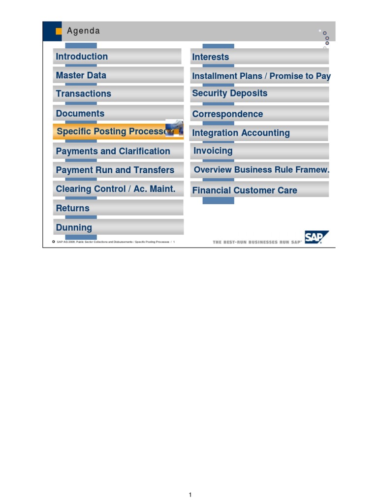 05 0 TRM PSCD Specific Posting Processes | PDF | Payments | Debits And Credits