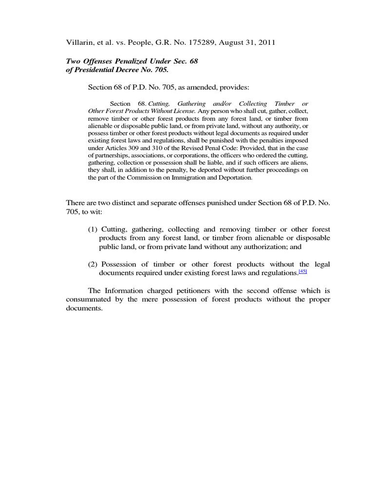 PD 705 Case | PDF