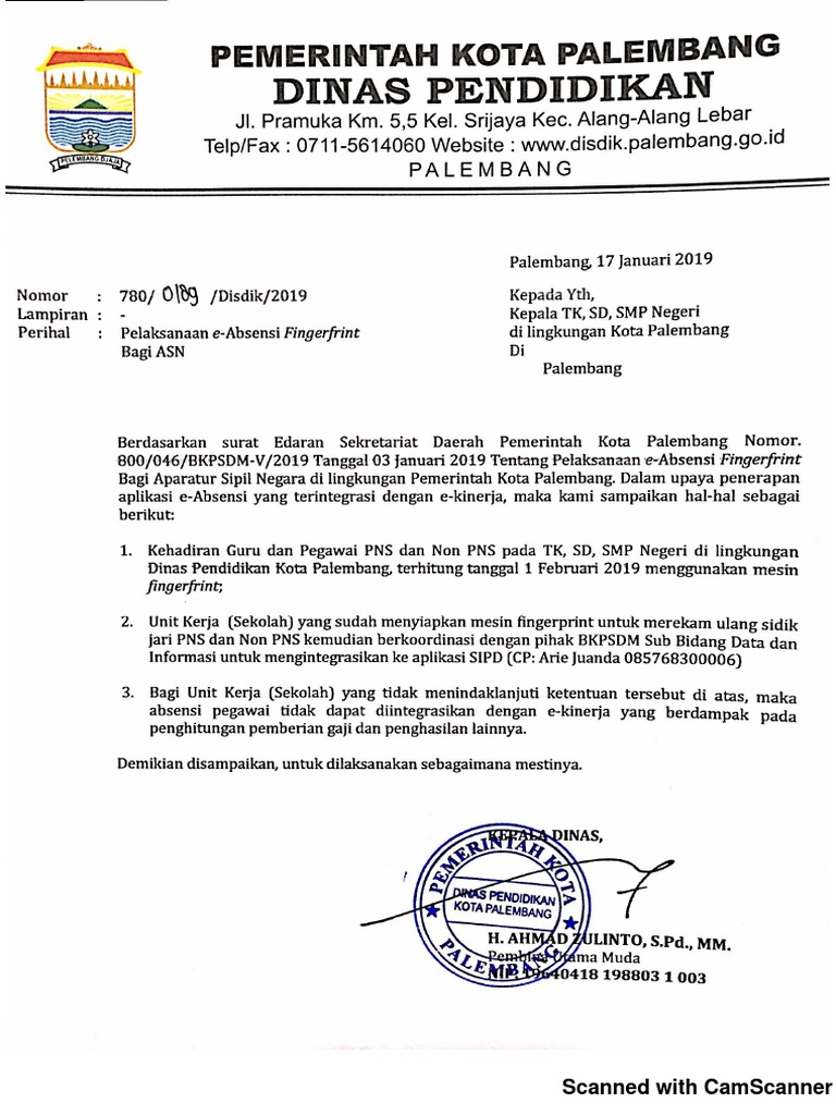 Surat Edaran - 20190122080136 | PDF