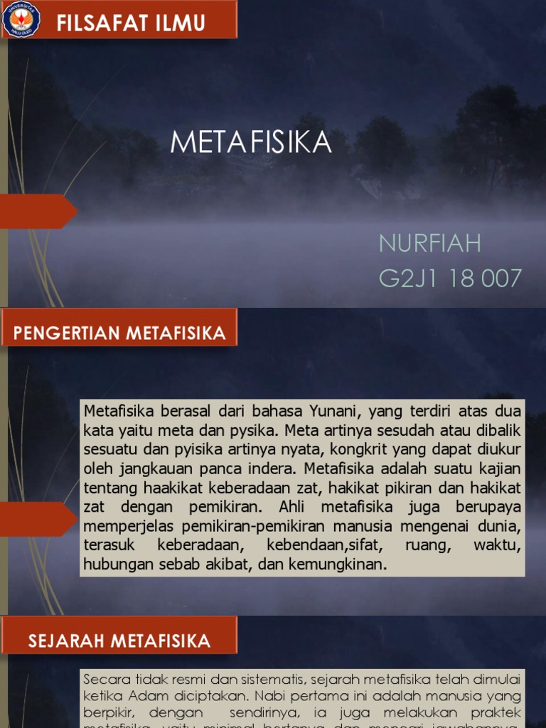 Metafisika | PDF