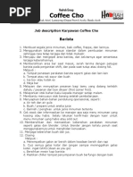 Sop Barista | PDF
