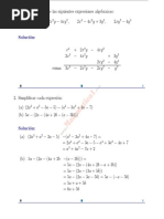 Formulas Basicas de Algebra | PDF