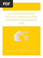 Modulo 23 Prepa en Linea - Fase Final: Mi Proyecto en Una Página Web ...