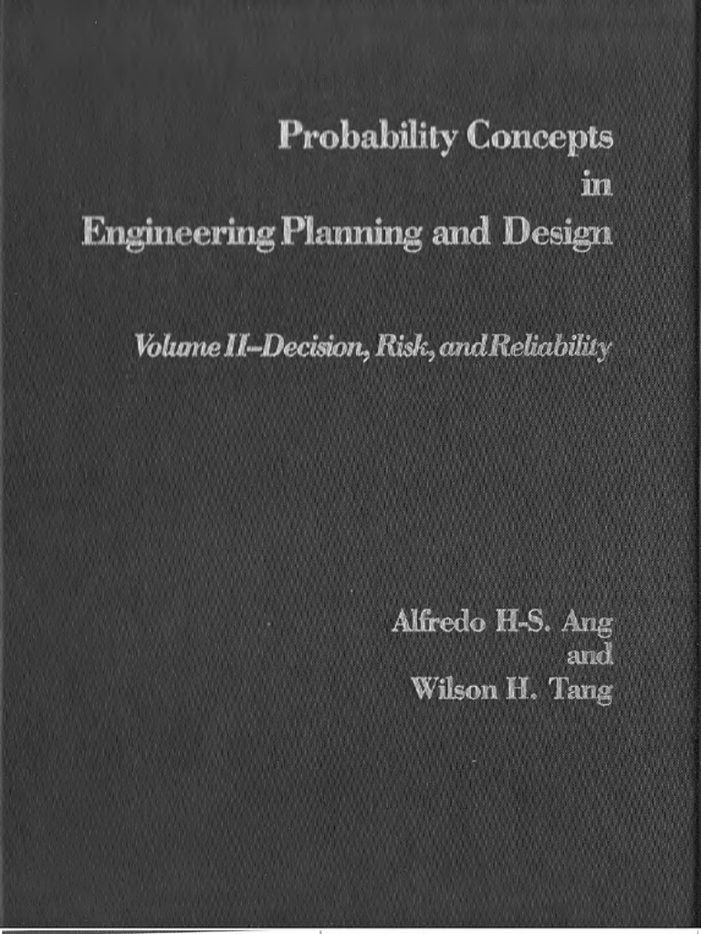Probability Concepts in Engineering Planning and Design Vol II PDF | PDF