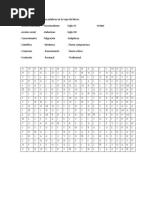 Sopa de Letras de Evolución | PDF | Evolución | Biología