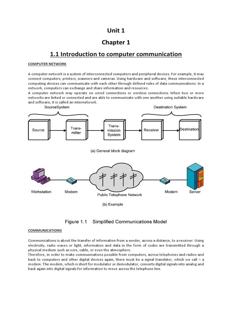 CC Notes Unit 1 | PDF | Network Topology | Internet Protocol Suite CC Notes Unit 1 | PDF | Network Topology | Internet Protocol Suite