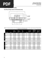 Bondstrand 2000M 7000M Flanges For Marine and Offshore Data Sheet | PDF ...