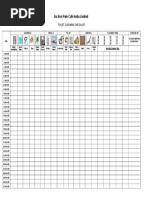 Taski Chemicals Chart. | PDF | Bathroom | Hygiene