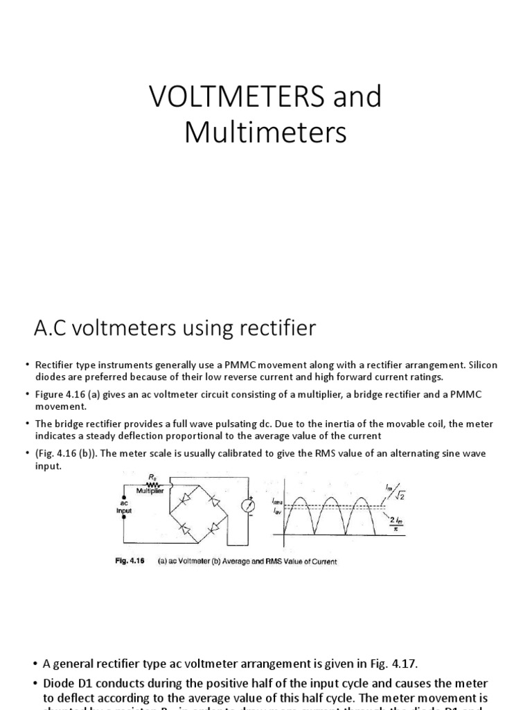 Instrumentation Kalsi | PDF | Rectifier | Root Mean Square